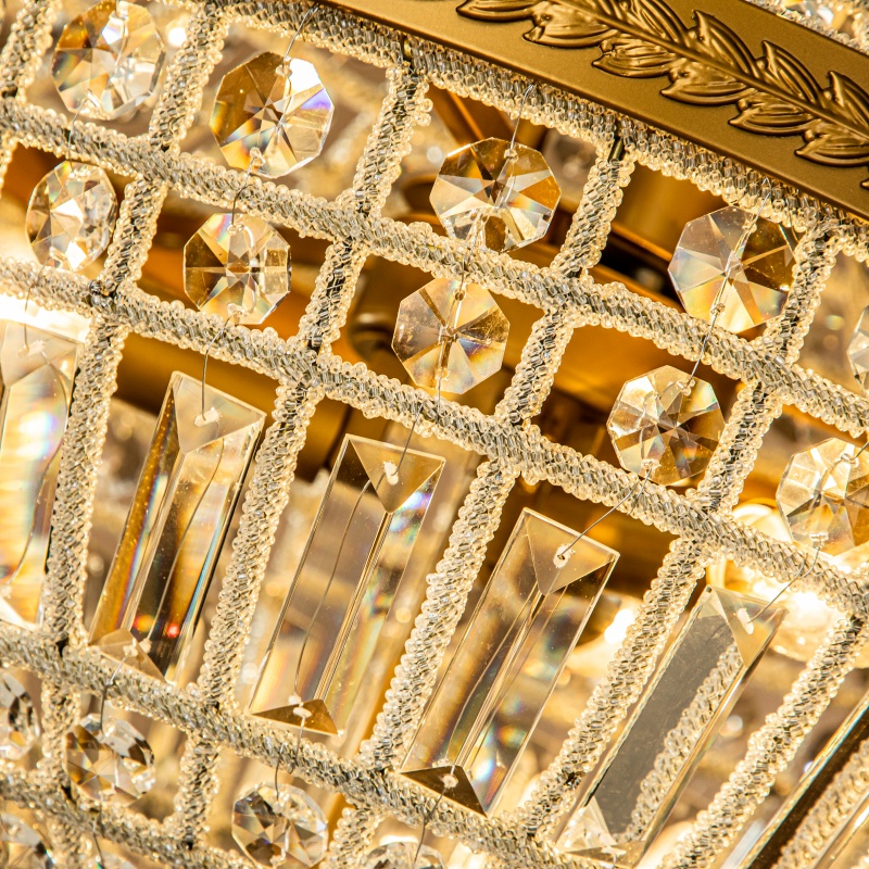 Chandelier Bombay 98 cm - Gold - Iron & - Kroonluchters / plafondlampen